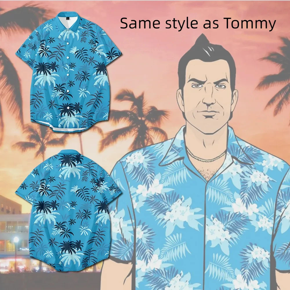 New-Grand-Theft-Auto-V-Tops-Cool-Game-GTA5-Men-s-Fashion-Summer-Short ...