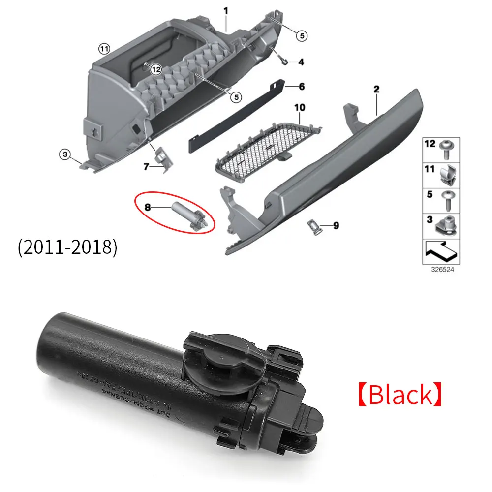 For-BMW-F15-F16-F85-F86-Car-Glove-Box-Damper-Spring-Toolbox-Brake ...