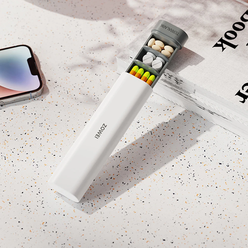 7 Grids Pill Box Tablet Pillbox Dispenser Weekly Pill Cases Medicine ...