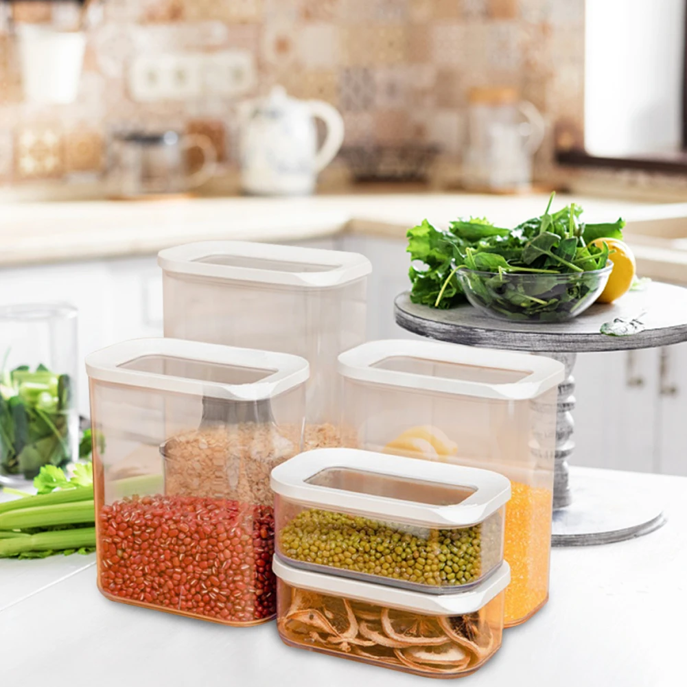 425ml-1000ml-1500ml-Storage-Containers-Bottle-Stackable-Transparent ...