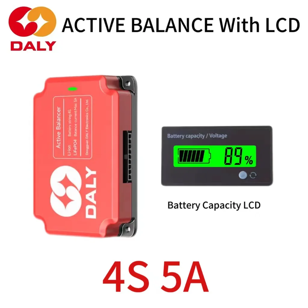DALY-Active-Balancer-5A-4S-12V-Battery-Capacity-LCD-Display-Power ...