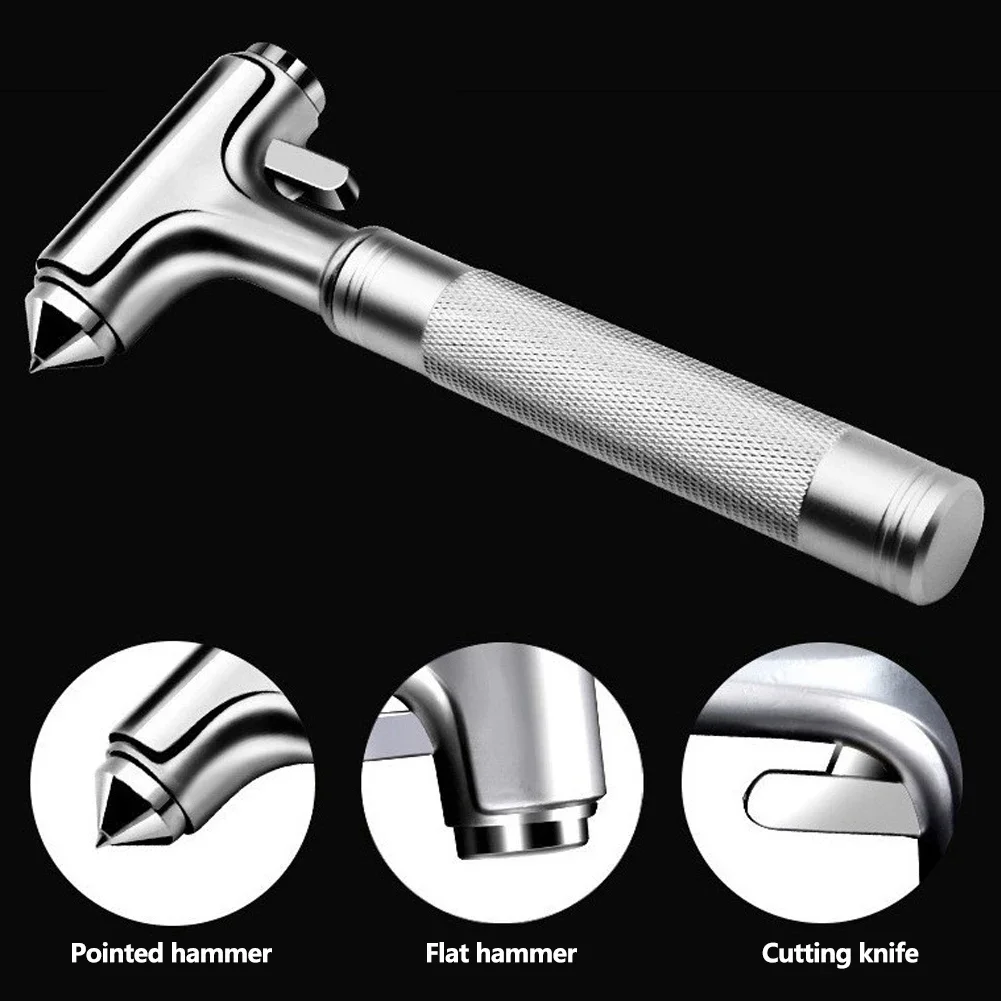 Car Safety Hammer Emergency Window Breaker Hammer with Seatbelt Cutting ...
