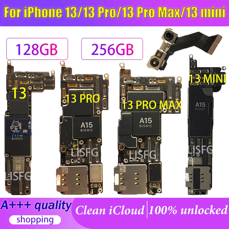 128GB-256GB-For-iPhone-13-13-Pro-13-Pro-Max-13-MINI-Motherboard-Full ...