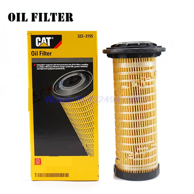 For Caterpillar CAT Excavator Oil Diesel Filter Air Filter Oil Water ...