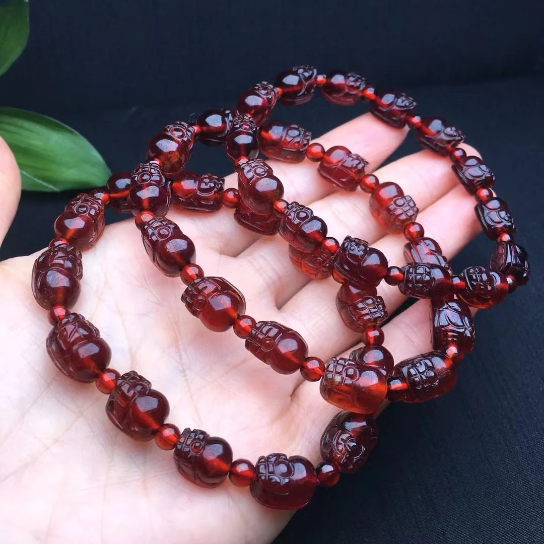 1-Pc-Fengbaowu-Natural-Garnet-Pixiu-Bracelet-Mythical-Animal-Pixiu ...