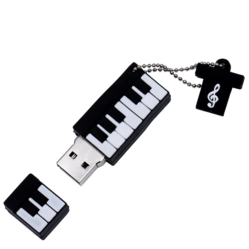 JASTER Music note Pen drive Musical instrument USB 2.0 Flash Drives ...