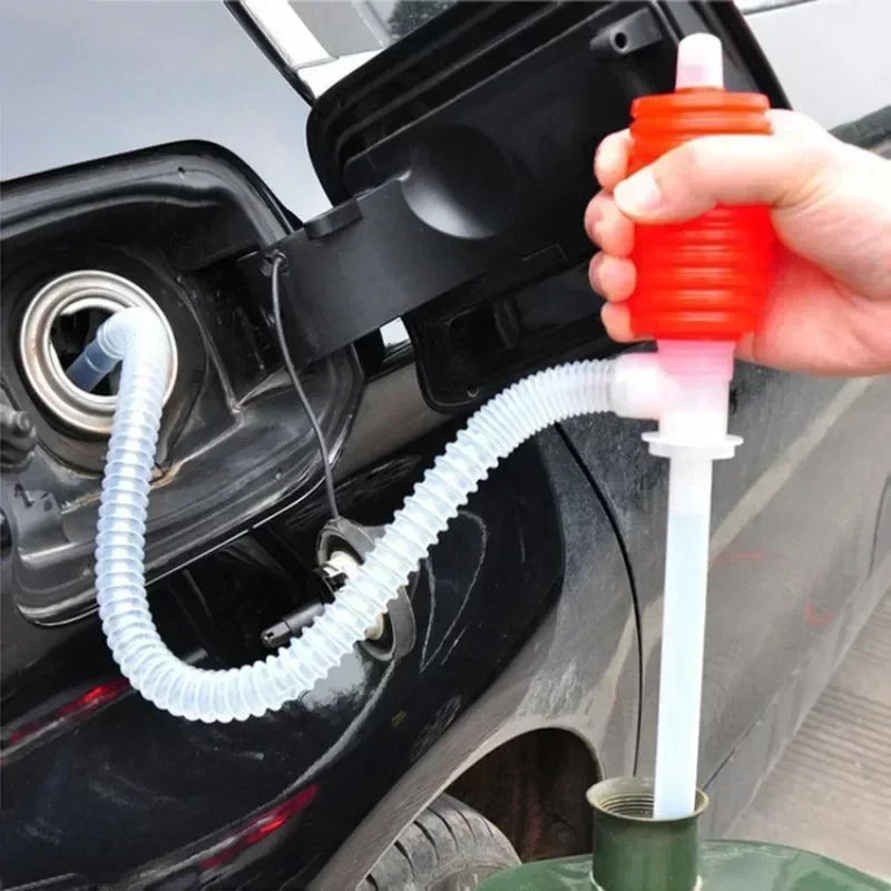 Car Truck Hand Pump Fuel Oil Gasoline Diesel Transfer Sucker Manual ...