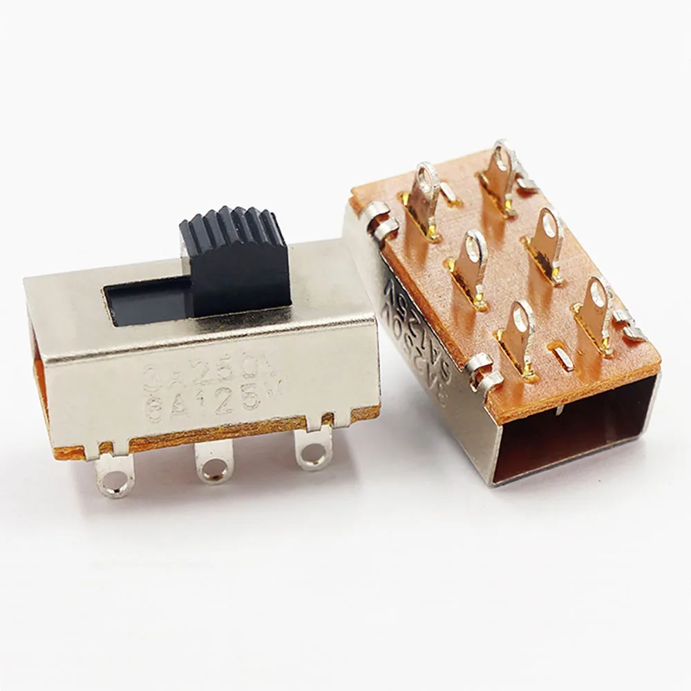 3 Position Toggle Switch Slide | Slide Switch 3 Position 5 Pin - 10pcs On-off 3 - Aliexpress