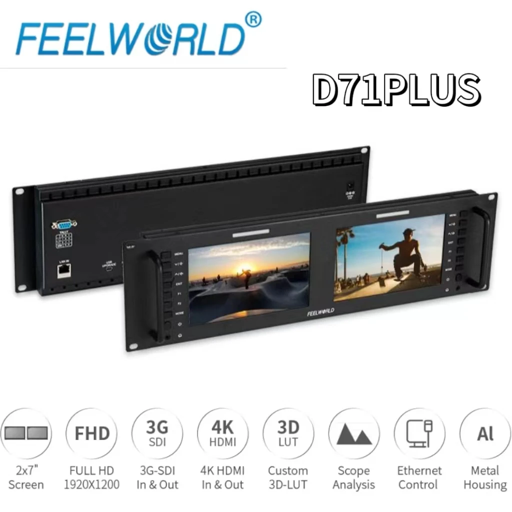FEELWORLD-D71-PLUS-Dual-7-1920x1200-450cd-m-3RU-Rack-Mount-Monitor-4K ...