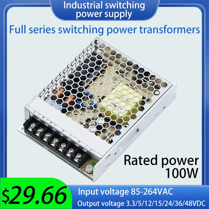 Full Series Transformer Switching Power Supply 100W Input 85 264VAC ...