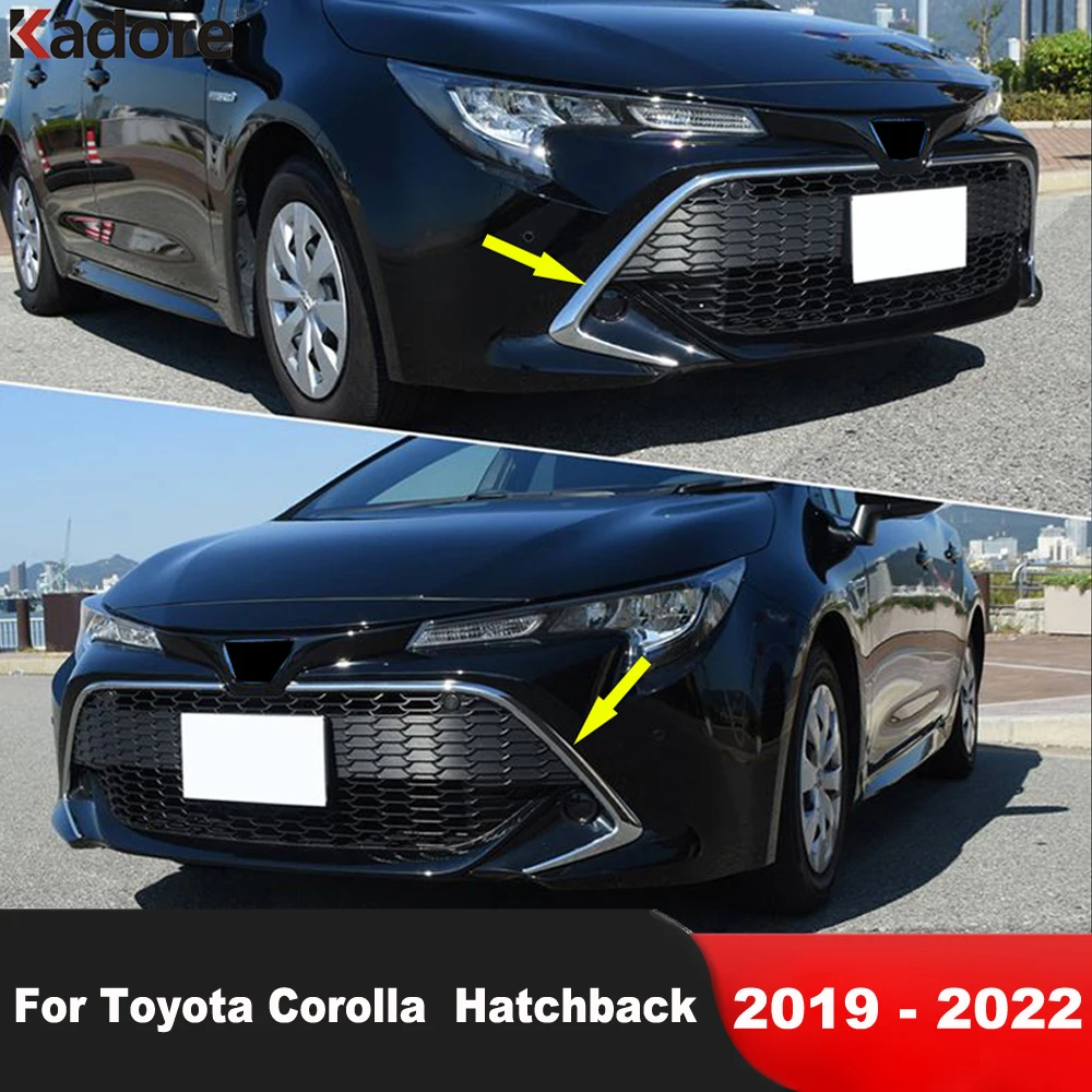 For Toyota Corolla Hatchback 2019 2020 2021 2022 Chrome Car Front ...