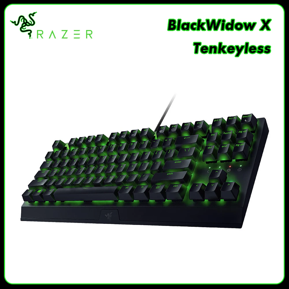 Razer BlackWidow X Tenkeyless Mechanical Keyboard Wired Gaming Keyboard 87 Keys Esports keyboard ...