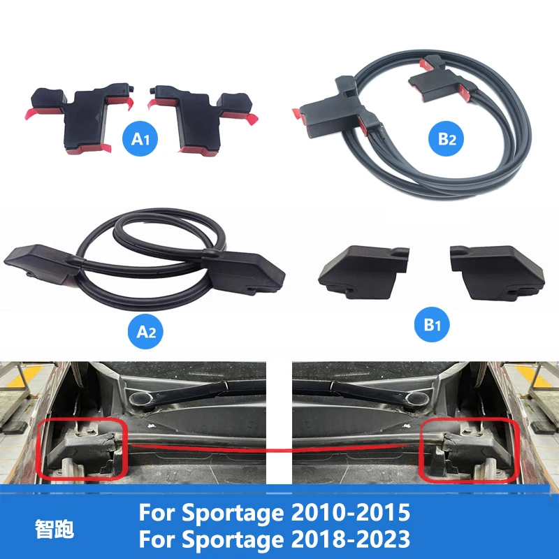 Ruili603 for Kia 2010-2015 Sportage Cover seal Hood for Sportage 2018 ...