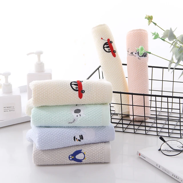 Cartoon Drying Body With Towel