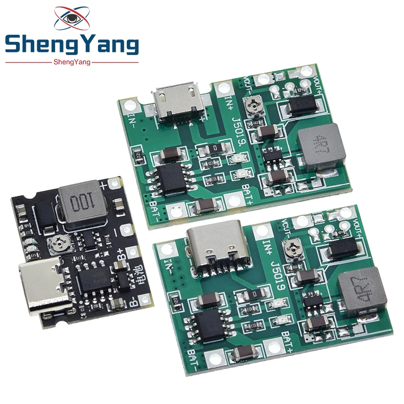 TZT NEW Lithium Li-ion 18650 3.7V 4.2V Battery Charger Board DC-DC Step ...