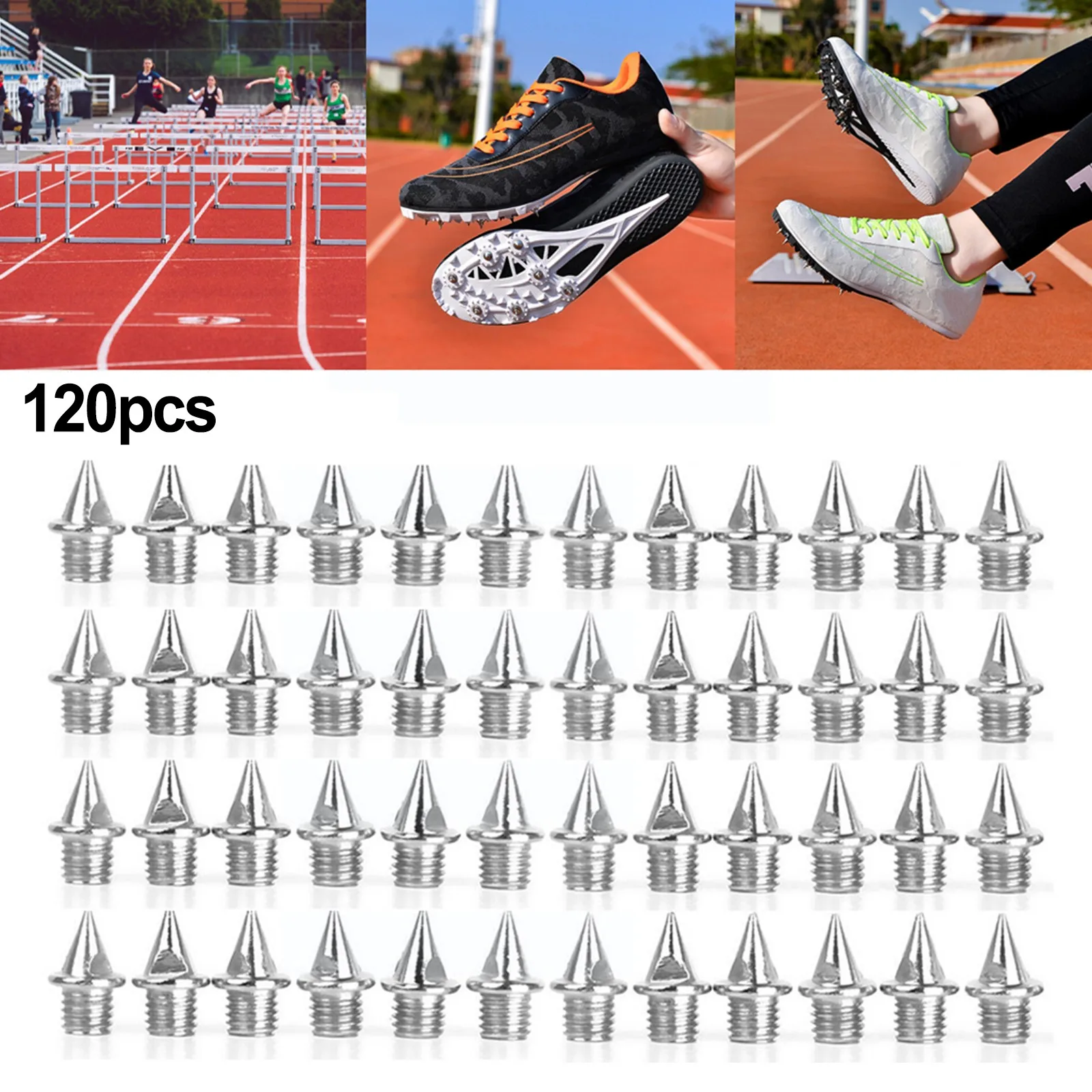 120pcs-0-25inch-Track-Field-Needle-With-Wrench-Spikes-Steel-Spikes-For ...