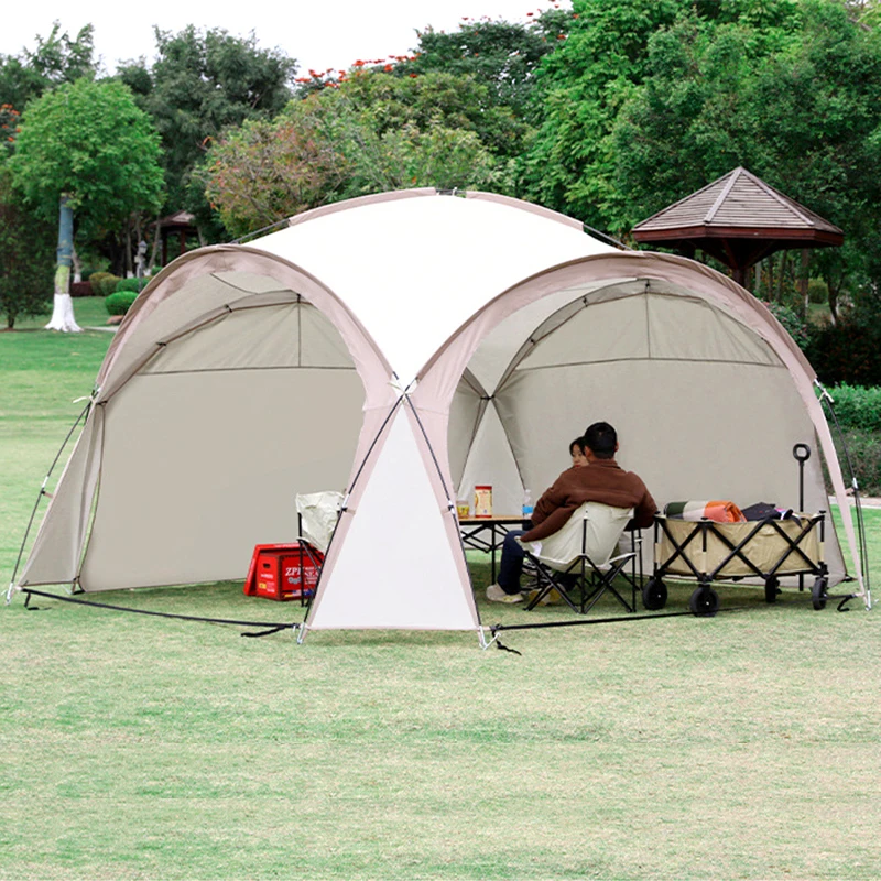 Extra-Large-Dome-Canopy-Outdoor-Camping-Awning-2-3m-high-Rain-and-sun ...