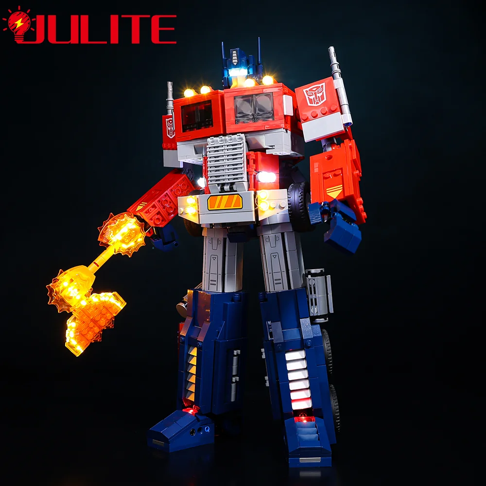 Led Light Kit For Optimus Prime 10302 Building Blocks Diy Children ...