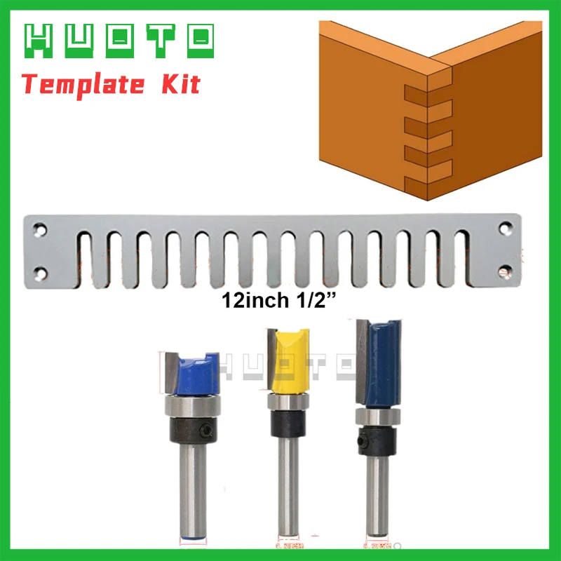 12inch-1-2-Dovetail-Template-Router-Template-Kit-Template-Drawing-Kit ...