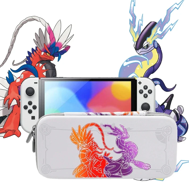 Bolsa-de-almacenamiento-de-Pok-mon-Scarlet-Violet-para-Switch-NS-OLED ...