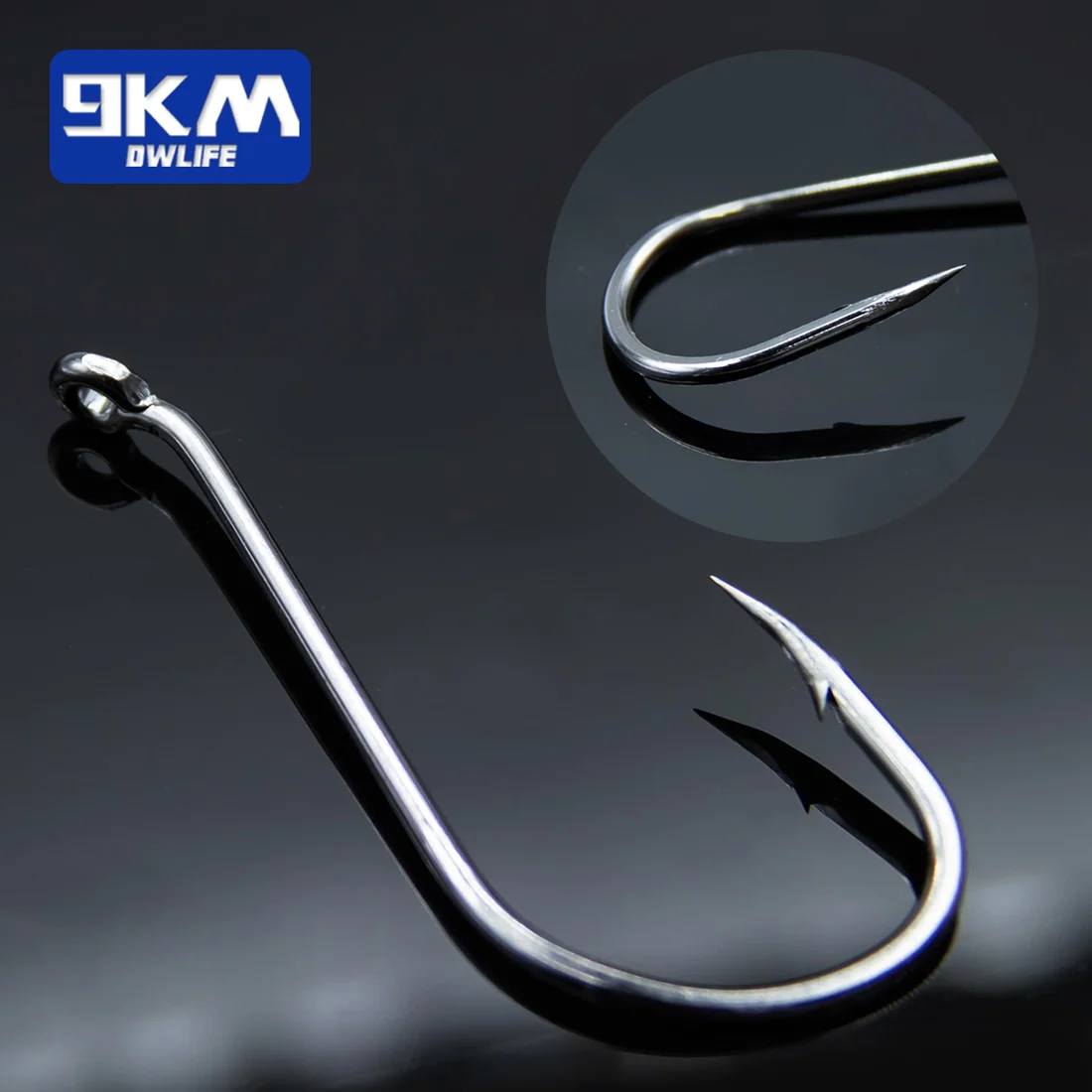 50-100 pcs Octopus Fishing Hooks - High Carbon Steel - Easy Fishing Tackle