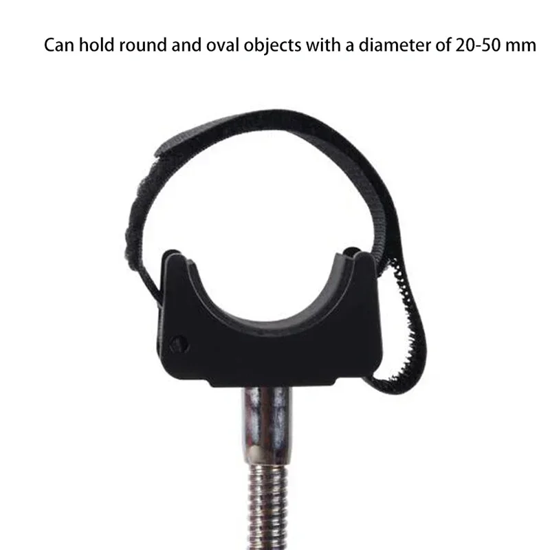 Adjustable Flashlight Mount Holder Clip U-Shaped Fishing Light Stand ...