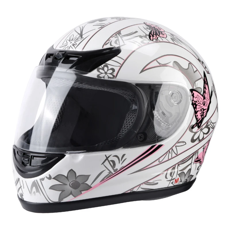 Motorcycle Butterfly Flip Up Full Face Street Dirt Bike Adult Helmet ...