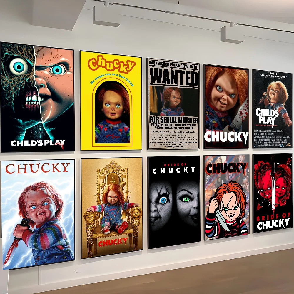 Chucky Horror Movie Poster: The Real Deal for True Fan Walls and Dark ...