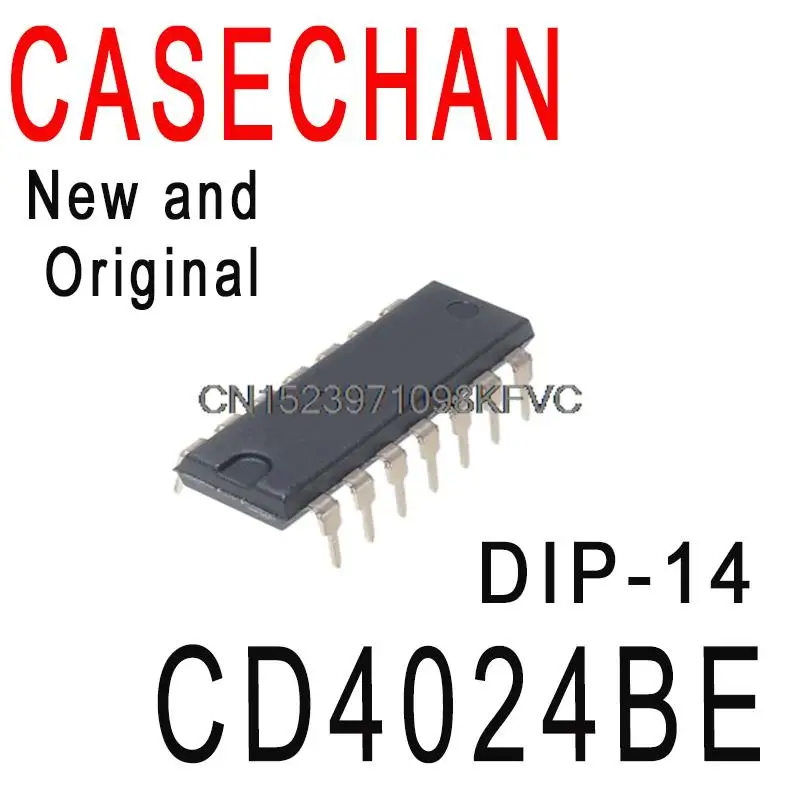 5PCS-New-and-Original-CD4024-HCF4024BE-DIP-14-Counter-In-Stock-IC ...