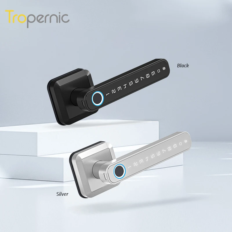 Fingerprint Smart Lock TT Lock App Control Biometric Password Lever ...