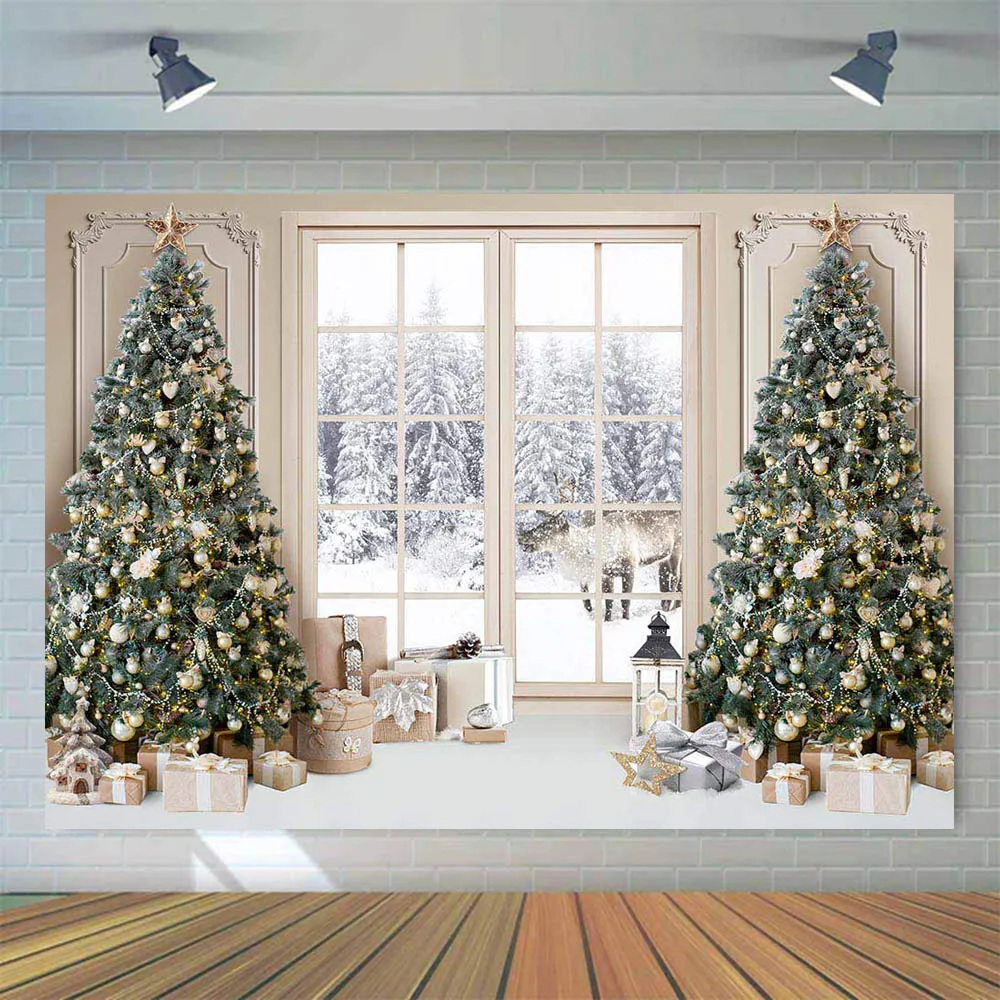 Christmas Landscape Backgrounds Photography | Christmas Backgrounds ...