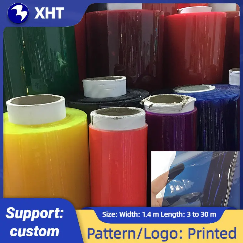 30*135cm transparentes Acetat für Kunst handwerk Kunstleder Vinyl Stoff ...