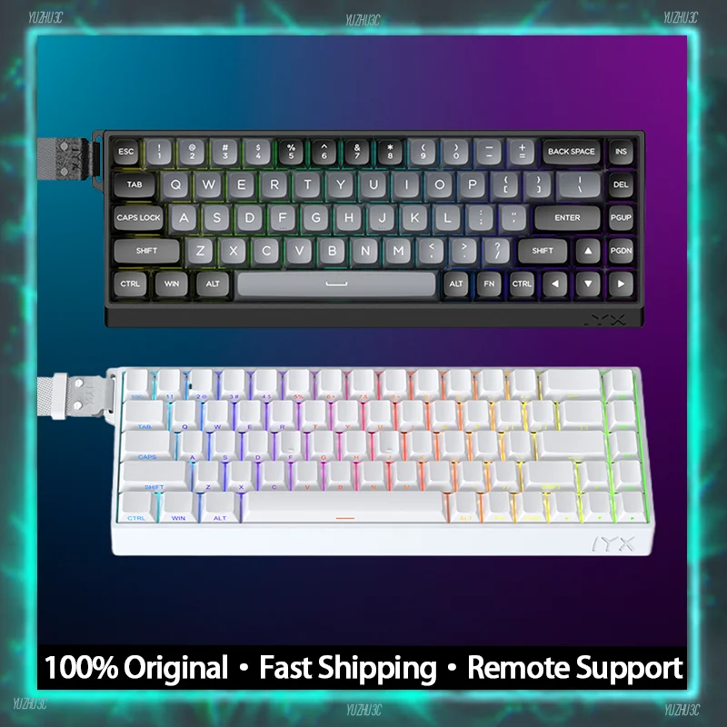 Irok-IXY-MU68-Pro-Teclado-para-jogos-Personalizado-Hot-Swappable-RGB ...