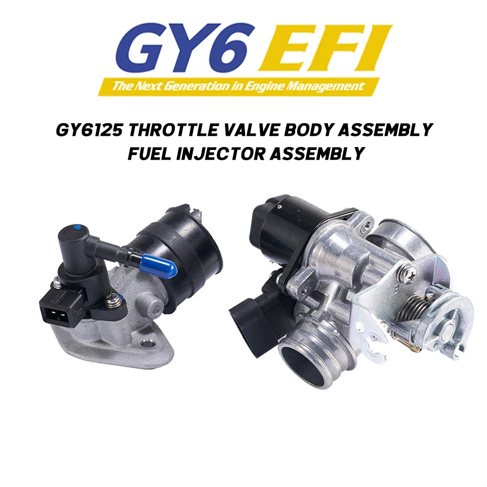 Scooter EFI Motorcycle Throttle Valve Body Assembly Fuel Injector ...