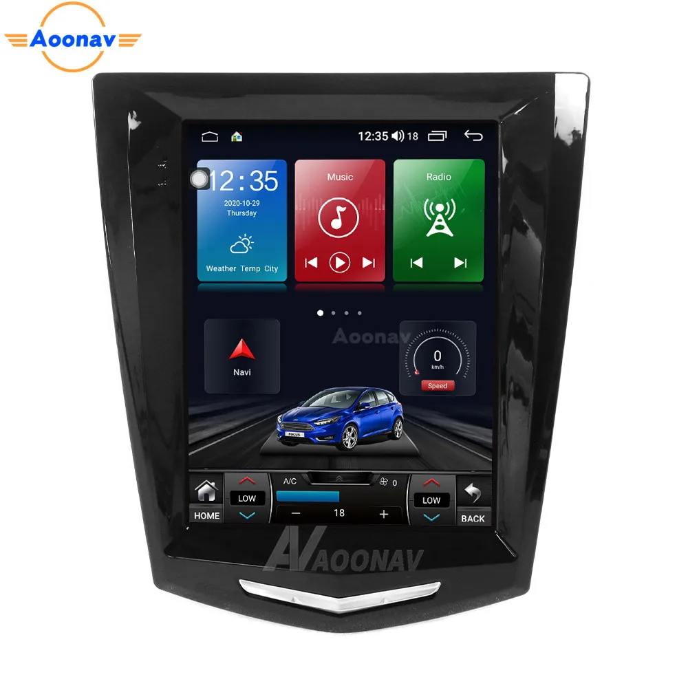 Android 10.0 4g Lte Car Radio For Cadillac Ats Atsl Xts Srx 2013-2017 ...