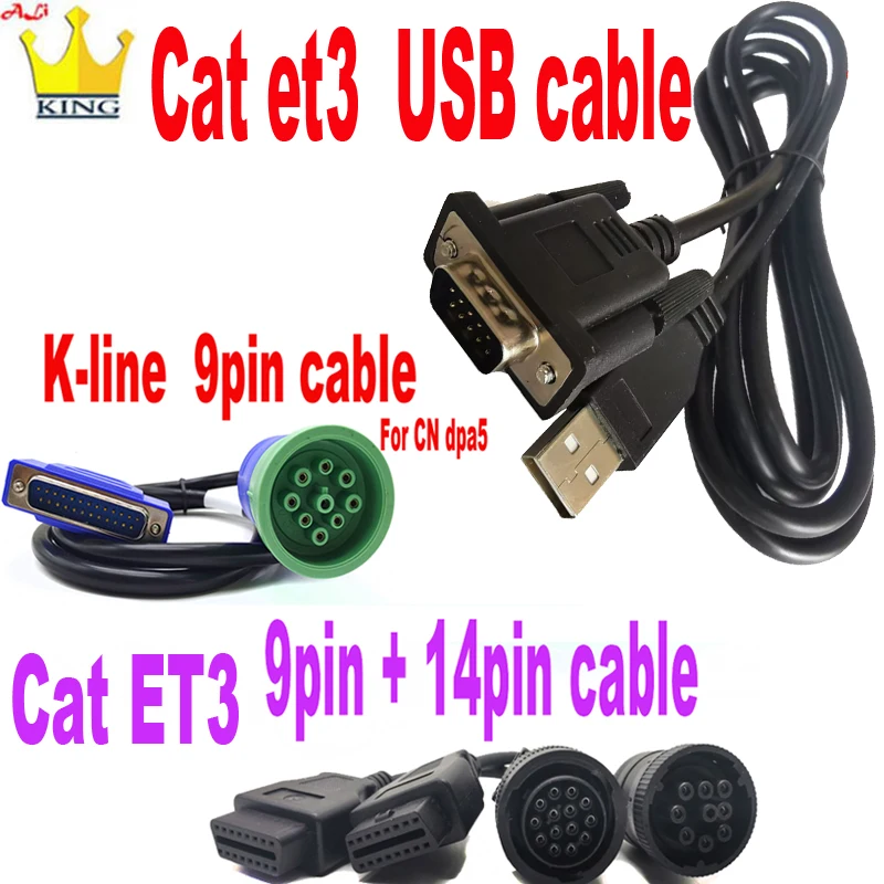 9pin-and-14pin-OBD2-usb-K-line-Cable-for-Heavy-Duty-Truck-DPA5 ...