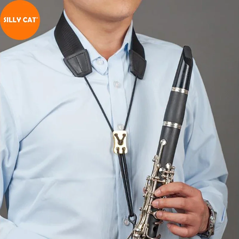Metal-Hook-Nylon-Bb-Clarinet-Neck-Strap-with-Thumb-Tab-Harness-Shoulder ...