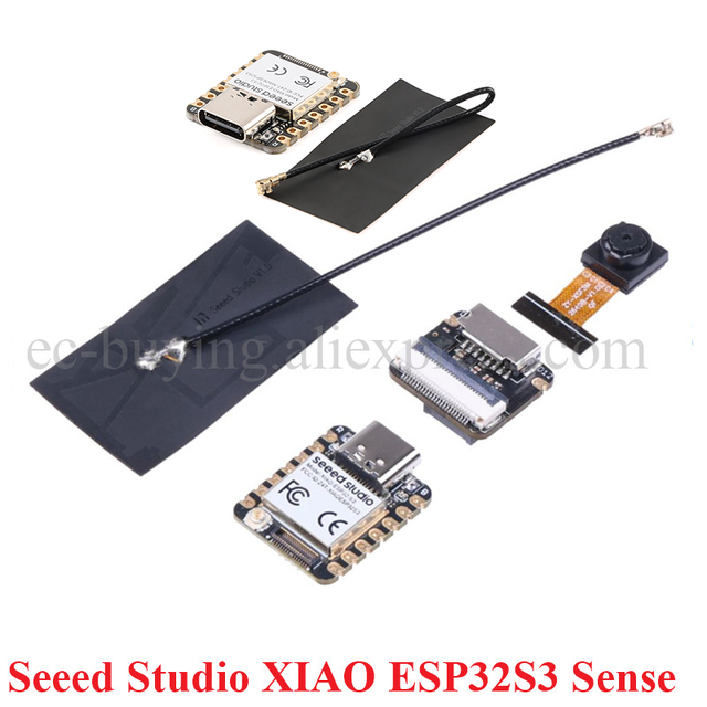Seeeduino Seeed Studio Xiao Esp32-S3 Sense 2.4g Wifi Ble Mesh 5.0 8mb ...