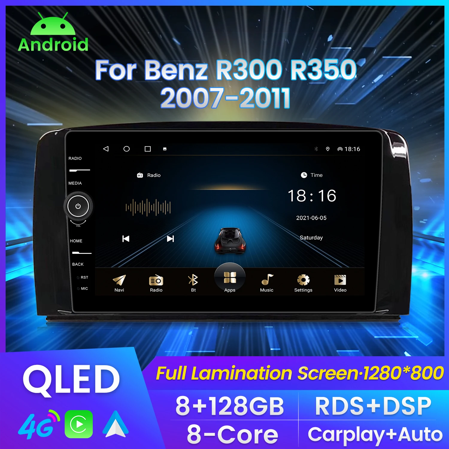 Car-Radio-Android-intelligent-Multimedia-For-Mercedes-Benz-R-Class-W251 ...