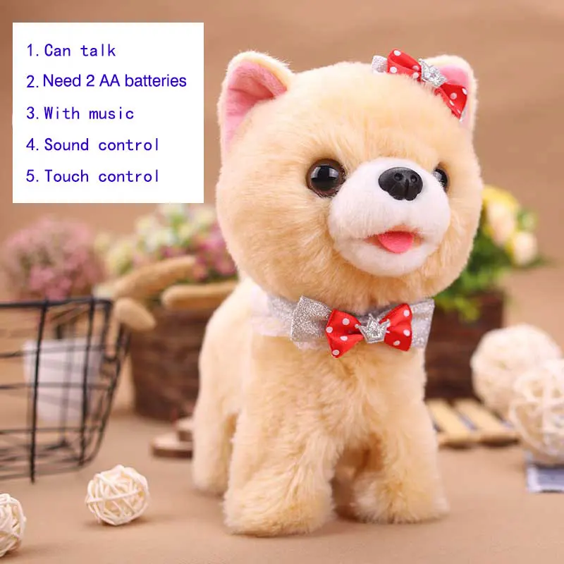 Robot-Dog-Sound-Control-Interactive-Dog-Electronic-Toys-Plush-Puppy-Pet ...