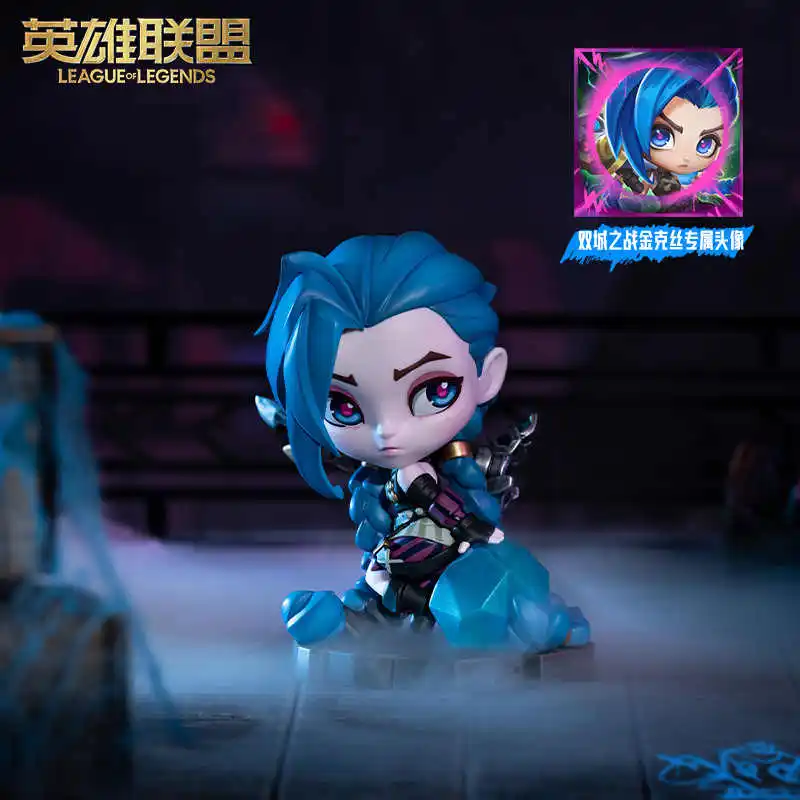 En-Stock-Original-LOL-Jinx-League-of-Legends-batalla-de-las-dos ...