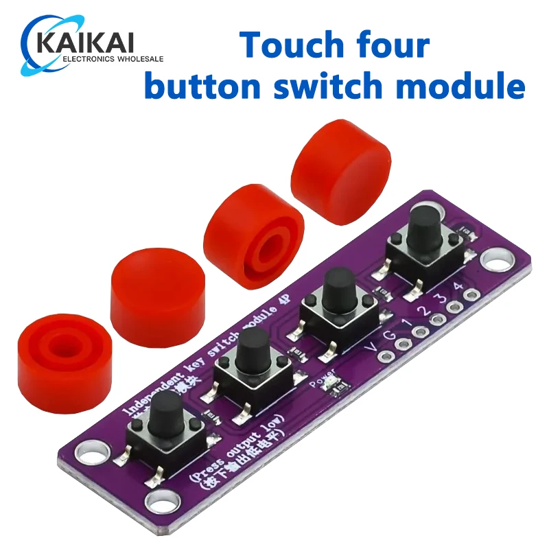 Touch-four-button-switch-module-compatible-with-Arduino-development ...