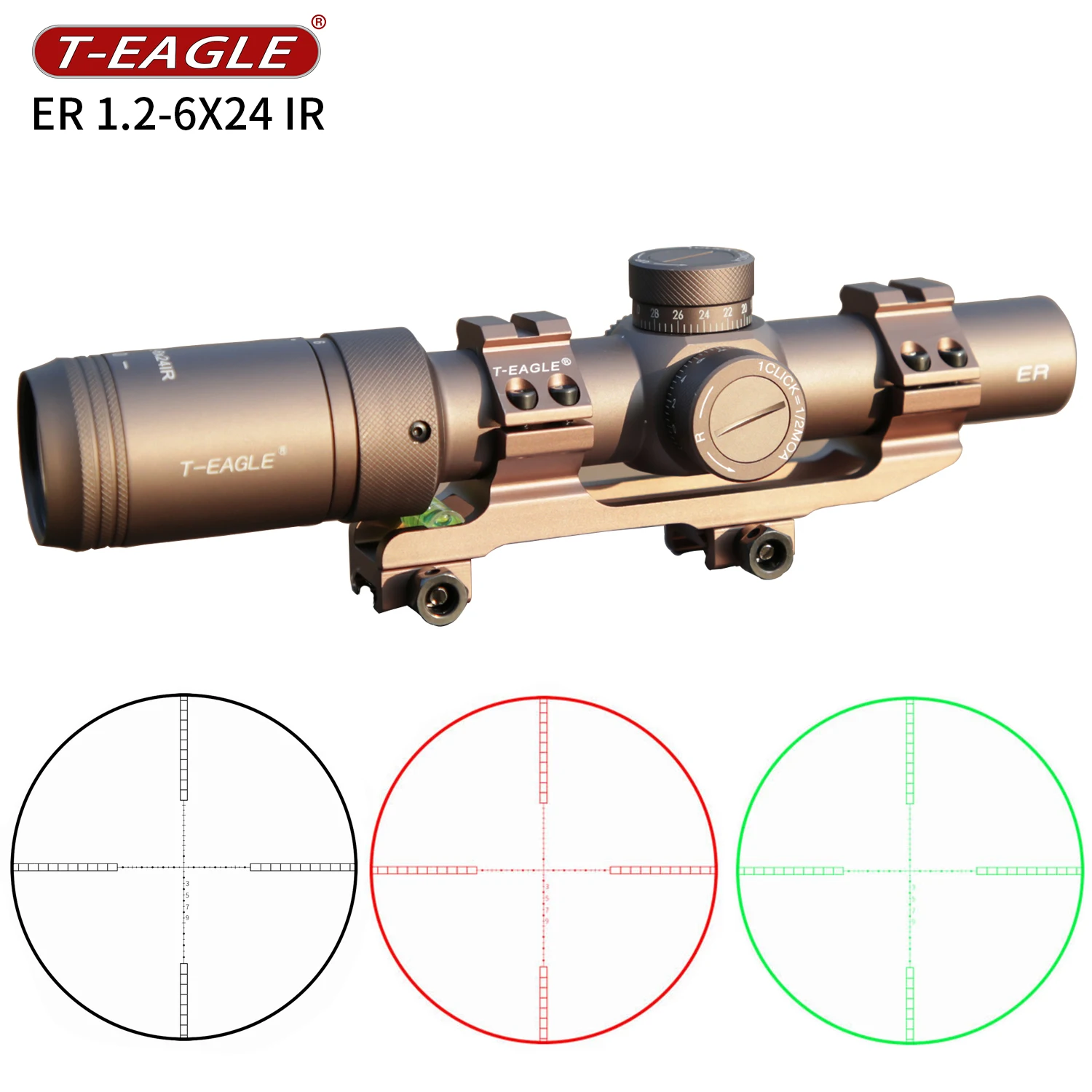 T-EAGLE-ER-IR-HK-Rifle-Scope-Riflescope-t-tico-Spotting-Hunting-ptico ...
