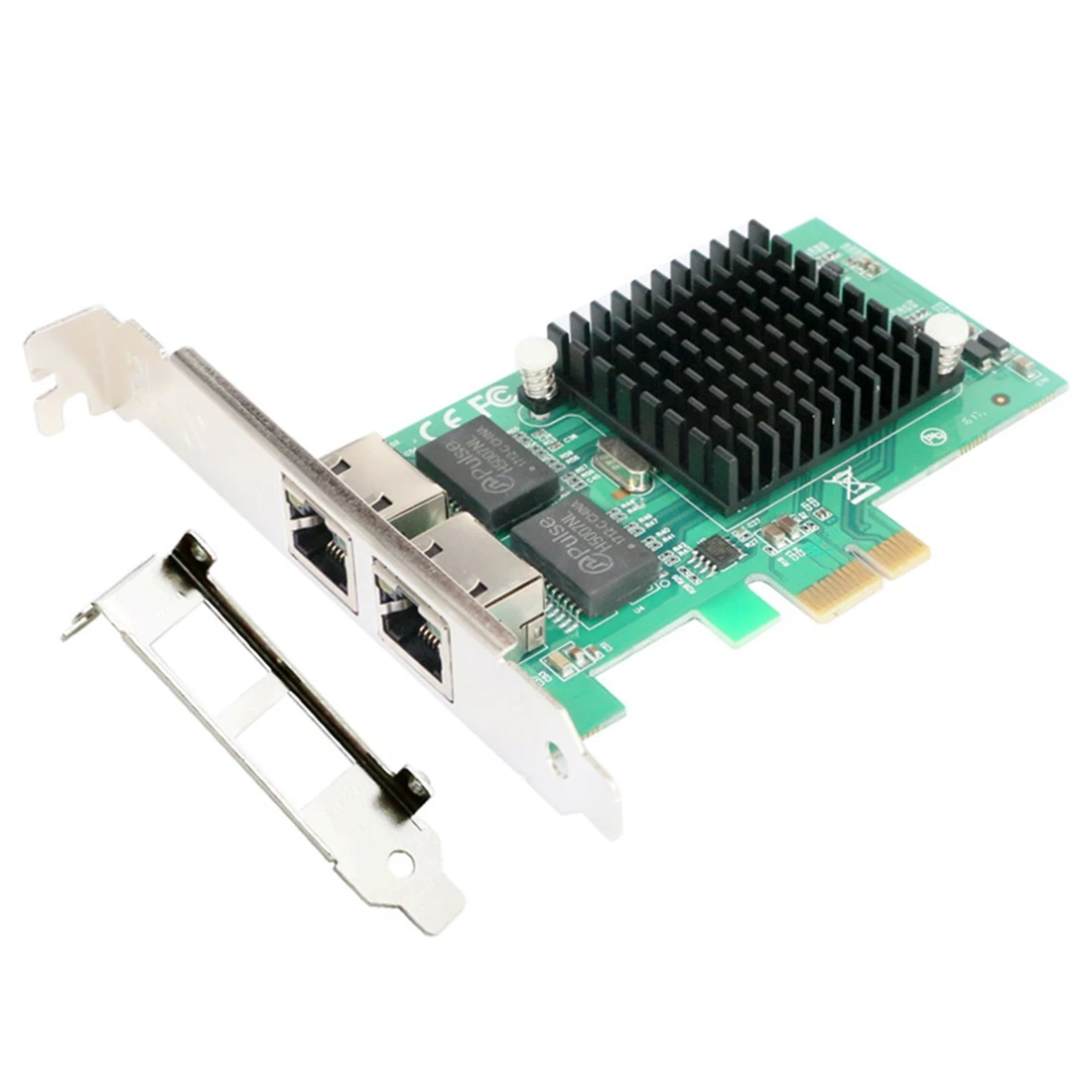 2-Port-PCIE-X1-1000M-PCIe-Gigabit-Ethernet-Dual-Ports-RJ45-Lan-Network ...
