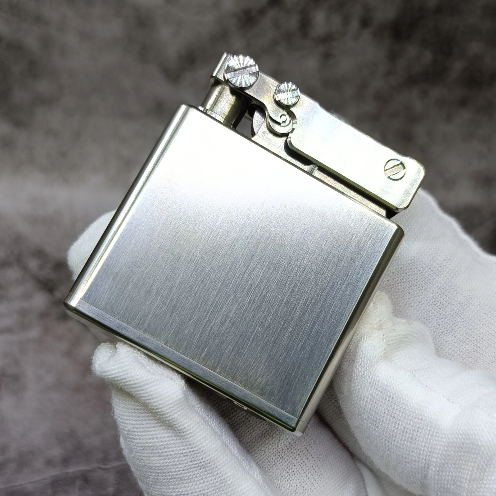 Upscale Precision Mechanical Fuel Oil Lighters TC4 Titanium and 316 ...