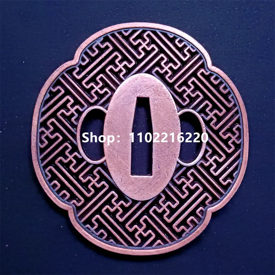 Exquisite-Alloy-Tsuba-Handguard-Guard-For-Real-Japan-Japanese-Samurai ...