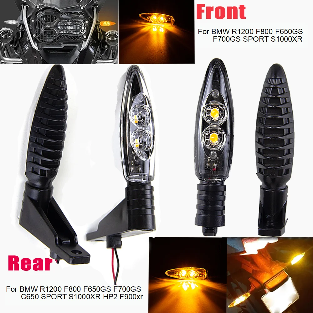 Front-Rear-LED-Turn-Signal-Indicator-Light-Blinker-For-BMW-R1200GS ...