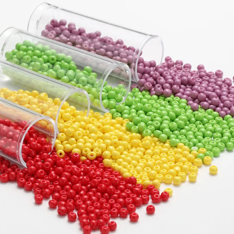 TAO-Beads-3-0MM-10Grams-Tube-The-Glossy-Round-Glass-Loose-Beads-For-DIY ...
