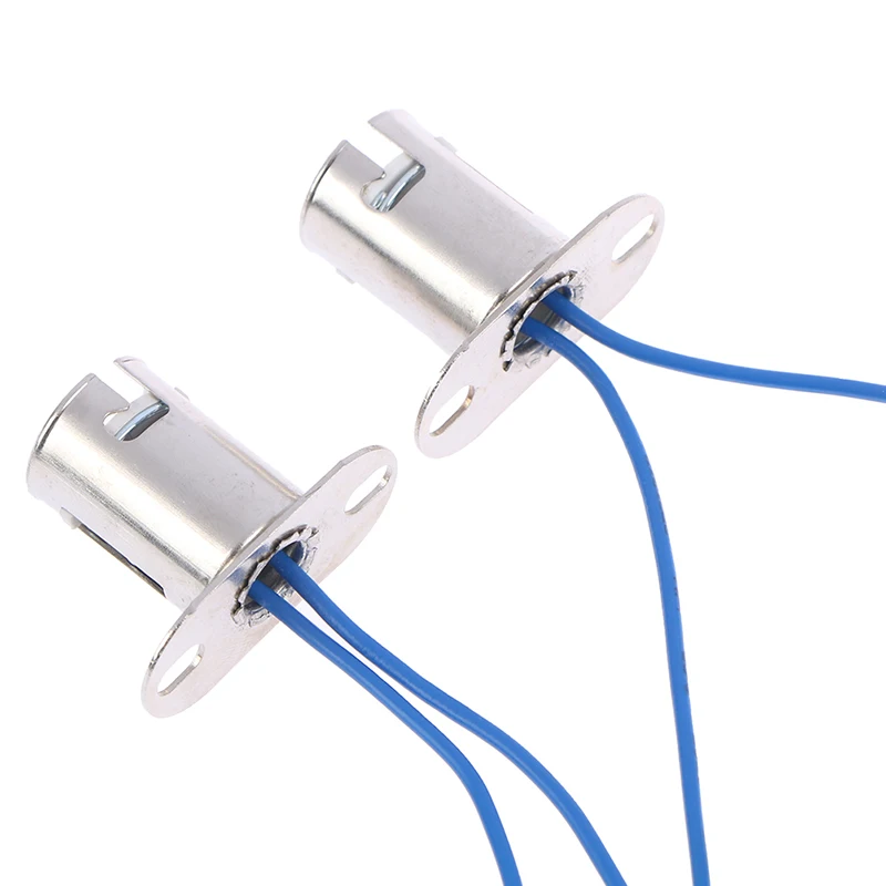 2pcs-lot-1157-BA15D-LED-Light-Bulb-Socket-LED-Bulb-Holder-Cable-Wire ...