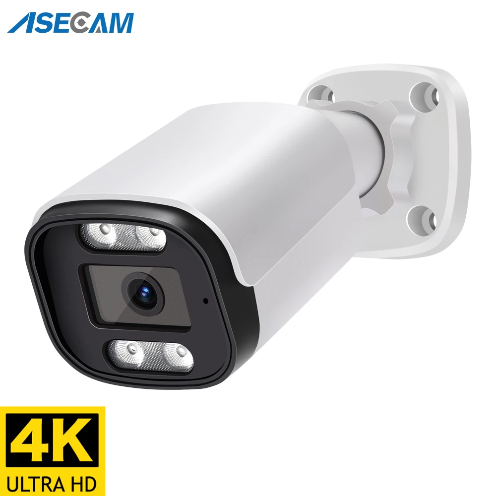 New 4K 8MP IP Surveillance CCTV Camera Audio Outdoor POE H.265 Onvif ...